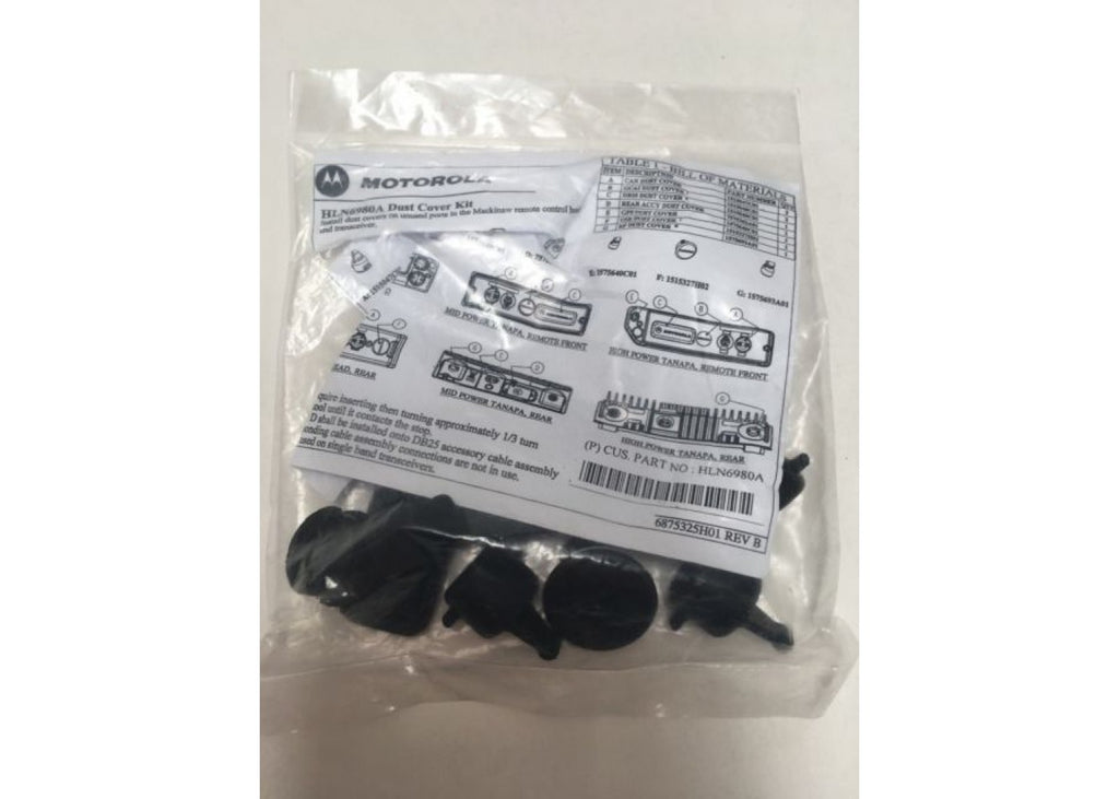 Motorola HLN6980A remote dust caps kit apx. – Protocom Outfitters