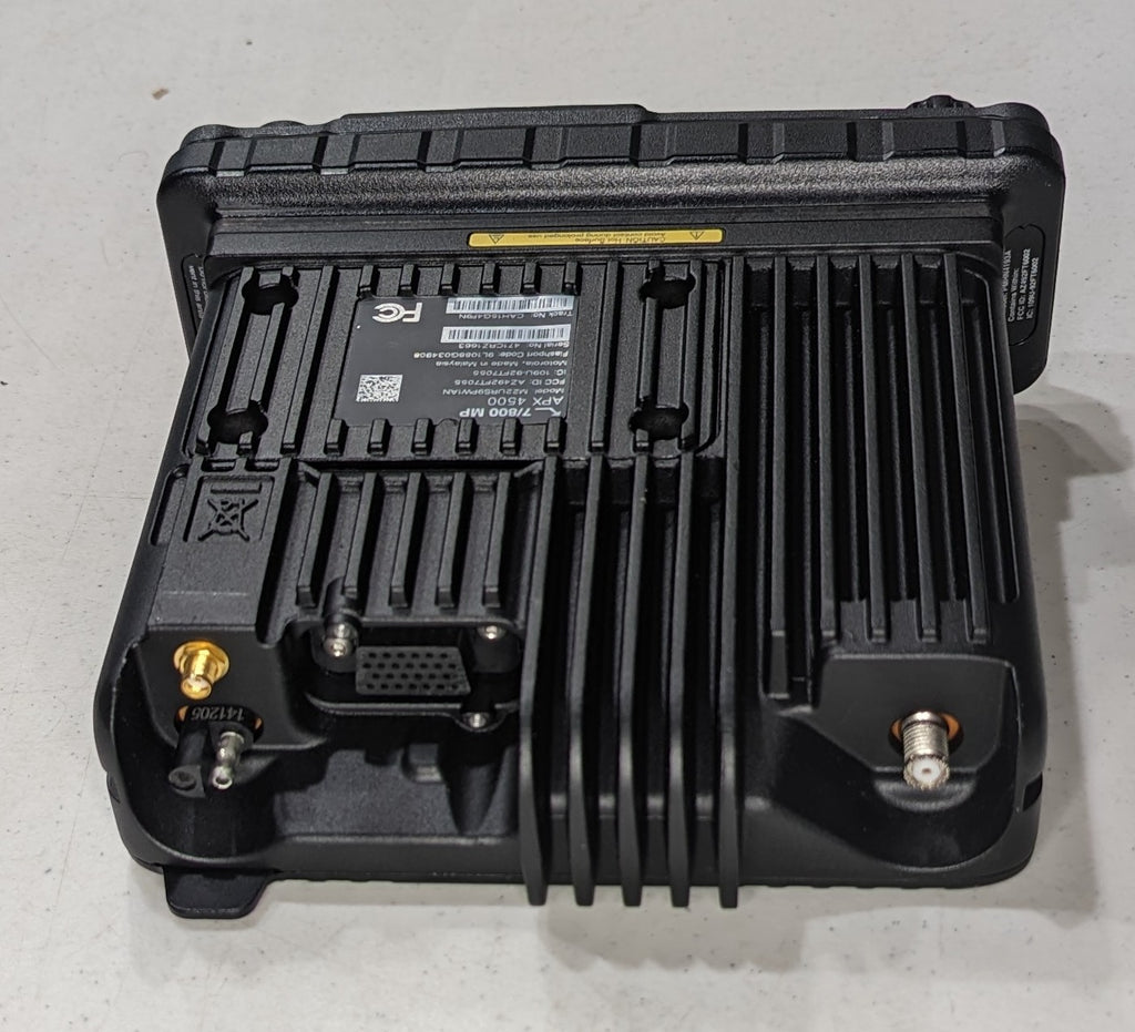 Motorola APX4500 O2 Head Dashmount configuration 700-800MHz P25 TDMA ...