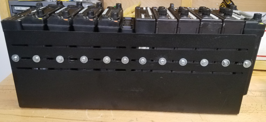 Universal radio mounting rack (10 radios) Police, Fire, Ham – Protocom ...